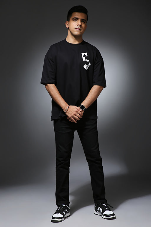 Mental Instinct With Naman Anand Magic- Oversized T-shirt