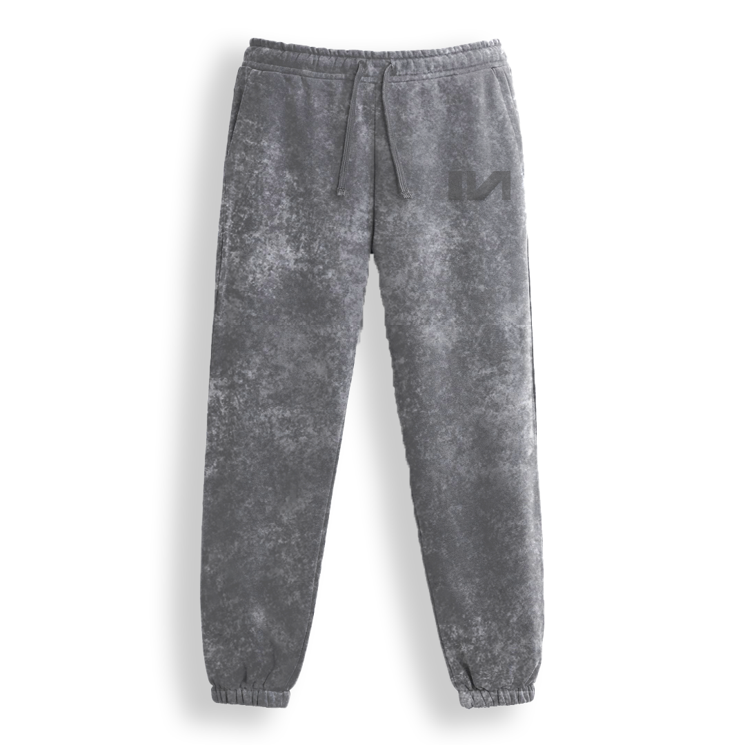 Washed sweatpants (Platinum)